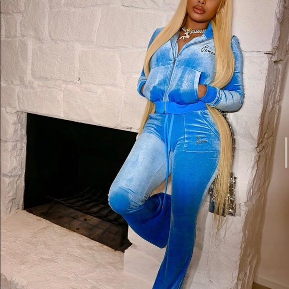 GSUWOO | Other | Gsuwoo Nwt Sexy Velour Tracksuit | Poshmark